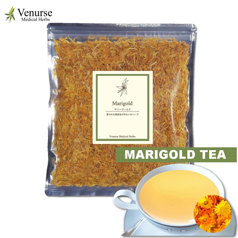 Venurse Marigold tea 50g leaf (Manufactured and shipped in Japan ...