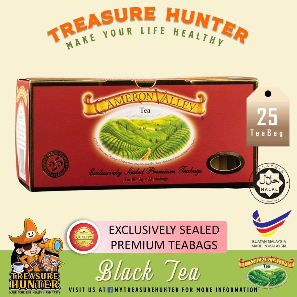 Cameron Valley Exclusively Sealed Premium Black Tea with Individual ...