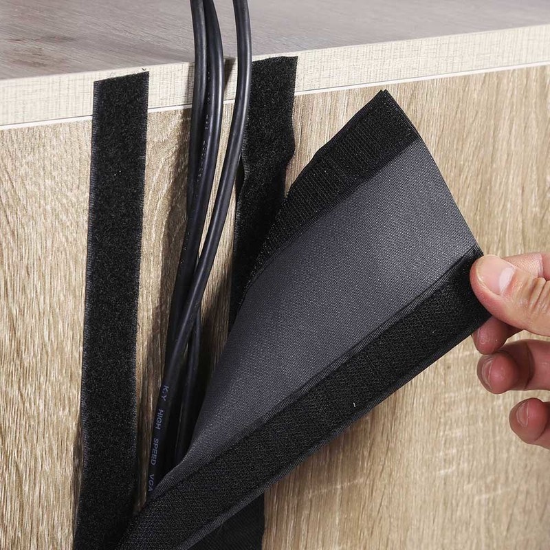 1/3 Meter Soft Adjustable Cable Wire Cover Raceway On Floor / Home ...