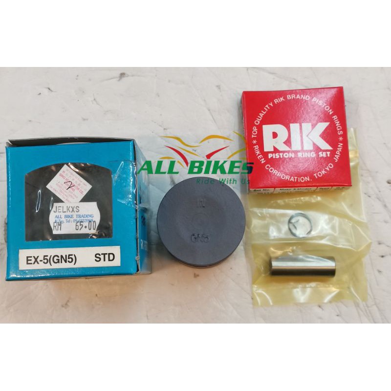 HONDA EX5 PISTON + RING PISTON SET RK | Shopee Malaysia