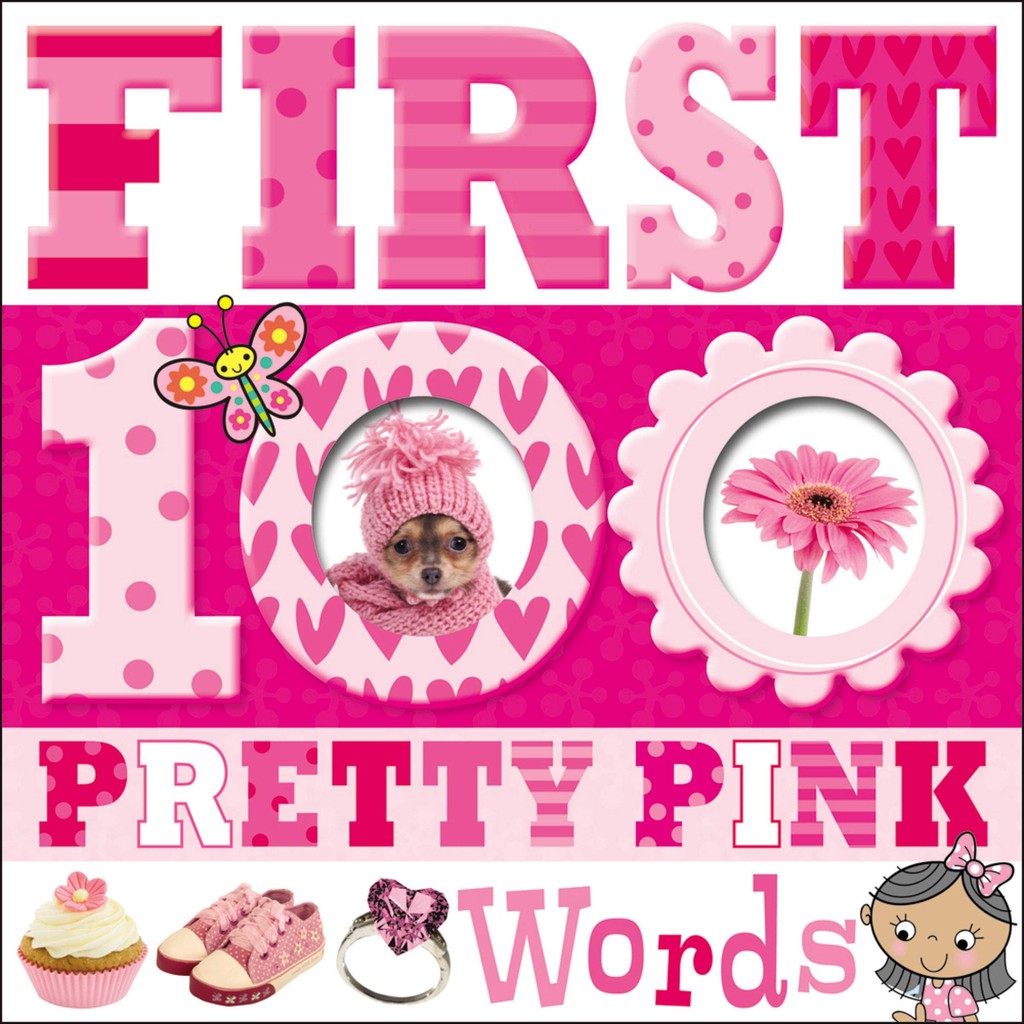 First 100 Pretty Pink Words Book | Shopee Malaysia