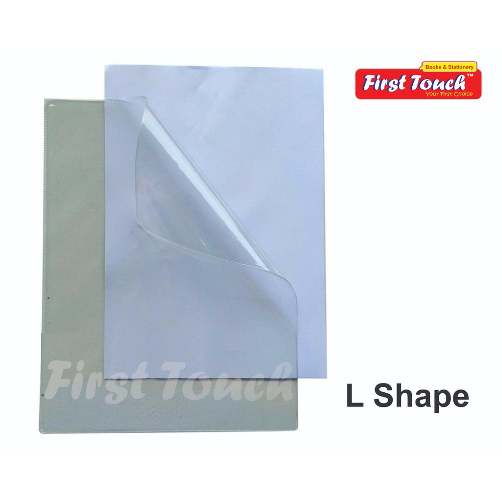 Clear Folder A4 PVC Document Clear Holder L Shape / C Shape / U Shape Folder Colour Office Fail ...
