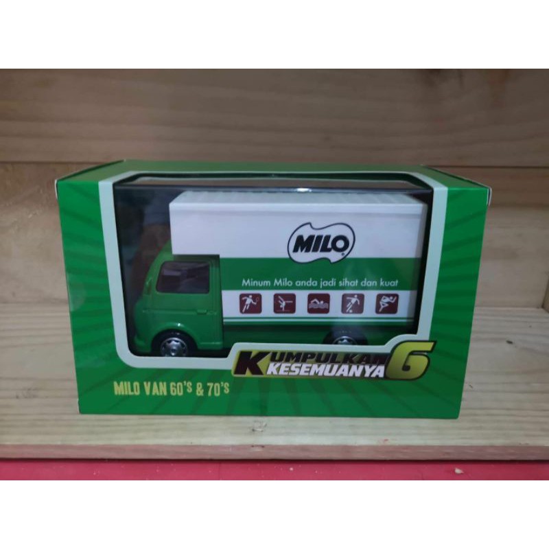 Milo Van 60's & 70's Diecast Model Large Size | Shopee Malaysia