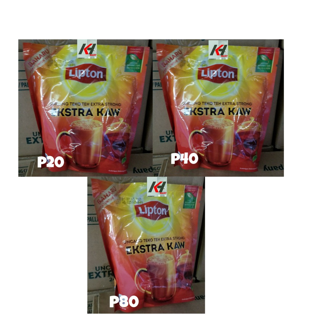 LIPTON UNCANG TEKO TEH EXTRA STRONG (POTBAG) READY STOCK | Shopee Malaysia