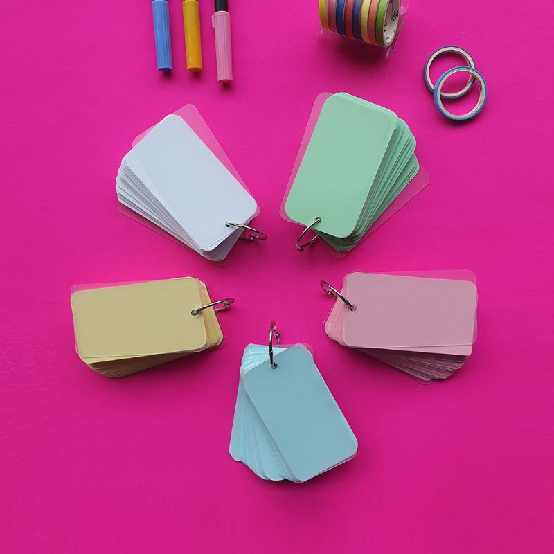 Flash Card Paper Keychain Memo Note or Magic Card | Shopee Malaysia