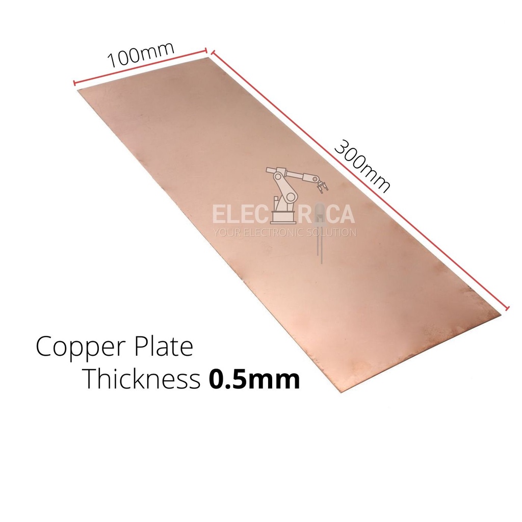 99.9% Pure Solid Copper Tembaga Plate / Brass Copper DIY Handmade ...