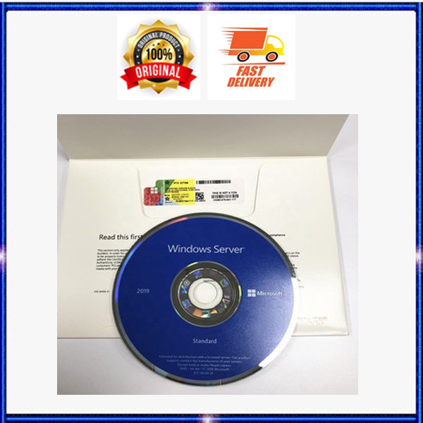 Server 2019 standard Oem pack with COA Sticker and original CD | Shopee ...