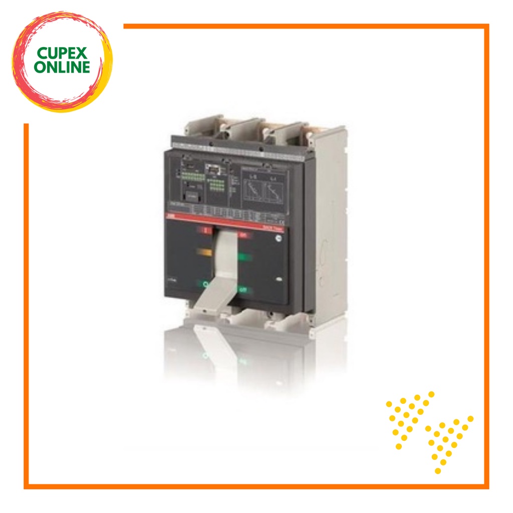 ABB T7S 1250 MCCB Electronic Release 1250A 3P 50KA (cupex) | Shopee ...