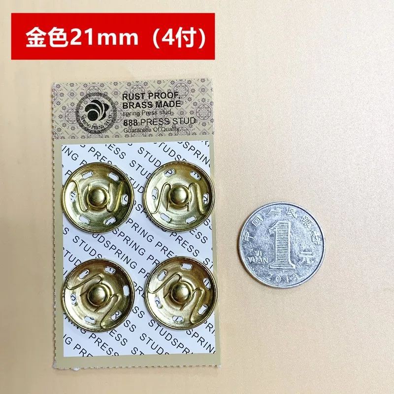 Ready Stock / High Quality Snap Buttons/Rust Proof Brass Made | Shopee ...