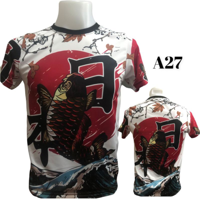 BAJU JERSEY IKAN KOI | Shopee Malaysia