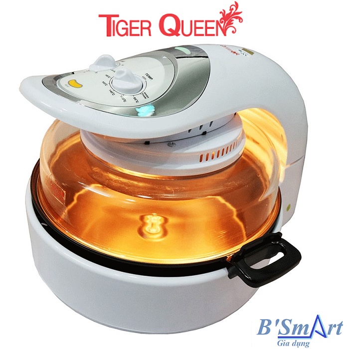 Tiger Queen MO-02MHG 12 liter halogen multi-function glass oven ...