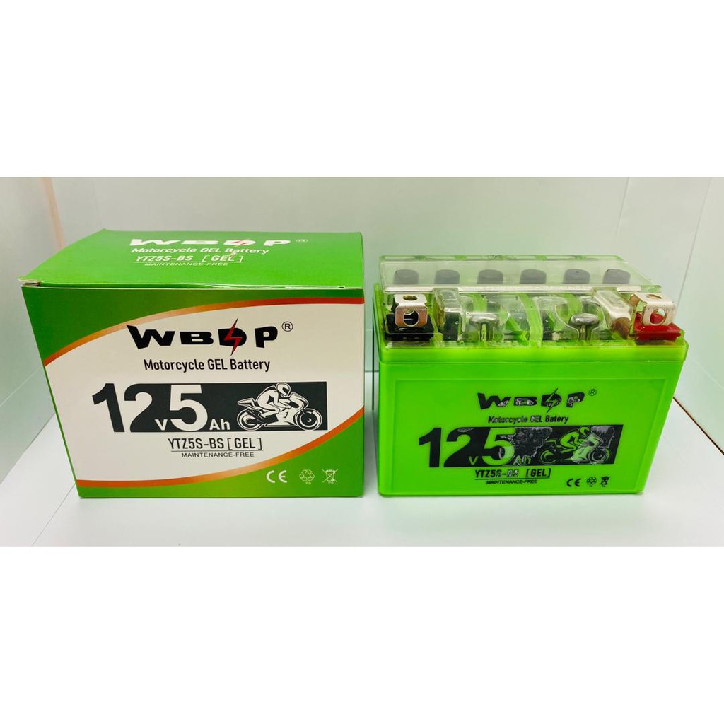 Bateri Motorsikal [Motorcycle battery] (YTZ5S-BS)[GEL] HONDA, YAMAHA, SUZUKI, MODENAS, KTM ...