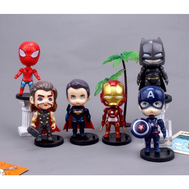 Lego Marvel Character Cake Topper (per pcs) | Shopee Malaysia
