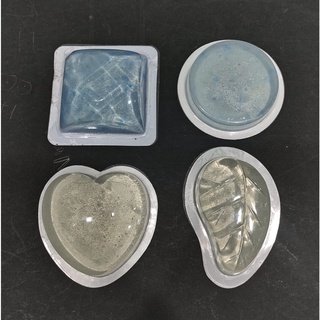 Heart Oval Square Round shape PVC soap mold /mould Acuan Sabun ...