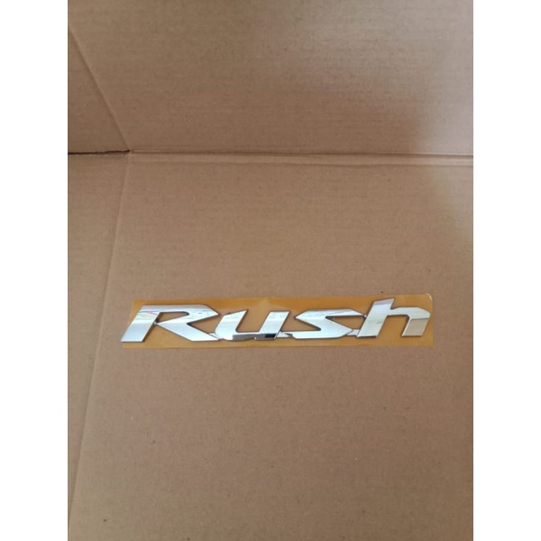 Original rush brand logo emblem | Shopee Malaysia