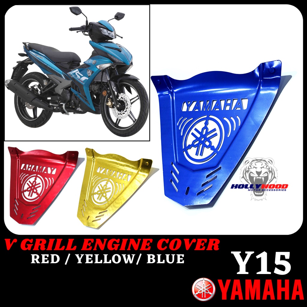YAMAHA Y15 ENGINE LOWER COVER PROTECTOR V-GRILL PENUTUP ENJIN V-GRILL ...