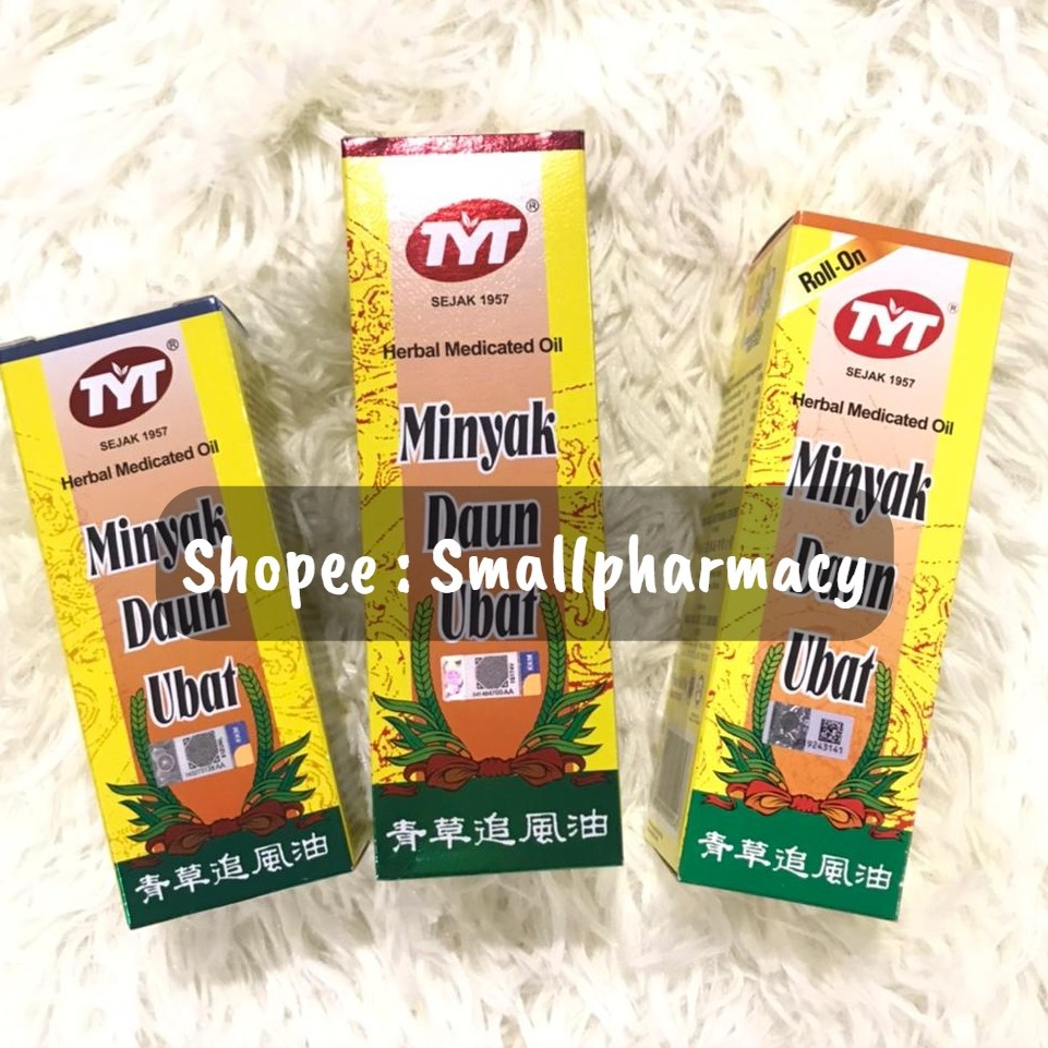 TYT Minyak Daun Ubat Medicated Oil 42ml / 86ml 800033 / Roll On 50ml ...
