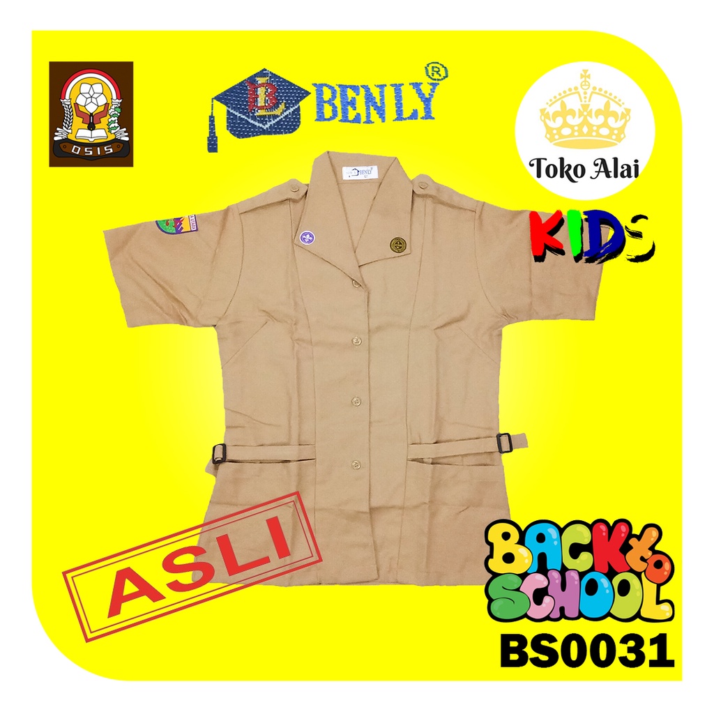 Original Short Sleeve Benly Rapilo High School Girl Scout Shirt BS0031 ...