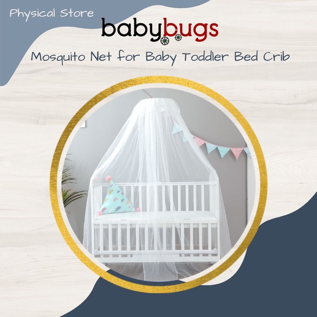 Bugs Mosquito Net Baby Toddler Bed Crib Canopy Mosquito Netting Newborn ...