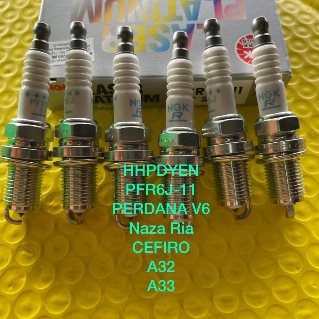 *NGK* LASER IRIDIUM SPARK PLUG SET (6PCS) PROTON PERDANA V6,NAZA RIA ...