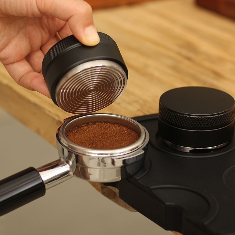 High Quality Heavy Espresso Coffee Distributor/Thread Coffee Tamper 58/ ...