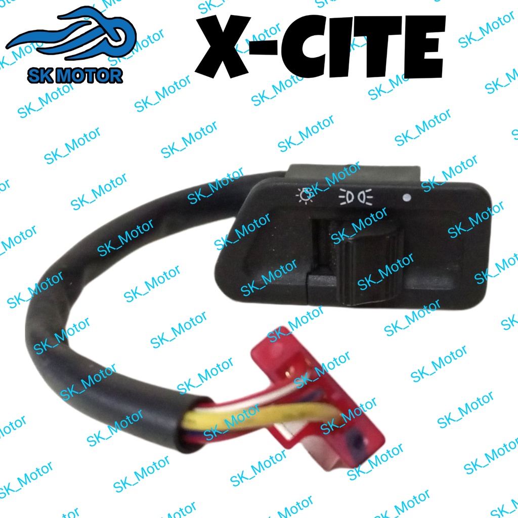 Modenas X CITE XCITE X-CITE Original Button Starter Horn Hi Low Signal ...