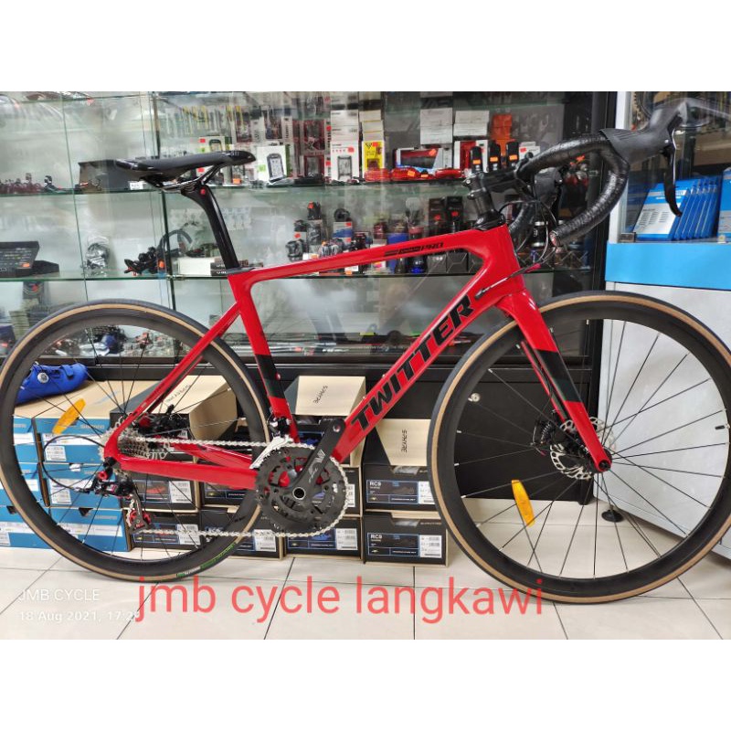 TWITTER STEALTH PRO DISC BRAKE / C BRAKE RETROSPECT GEARSET CARBON ROAD ...