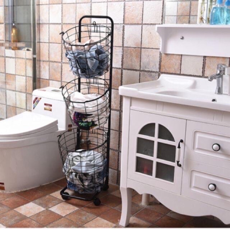🔥READY STOK🔥LOUNDRY BASKET 3 TIER (READY STOK) | Shopee Malaysia