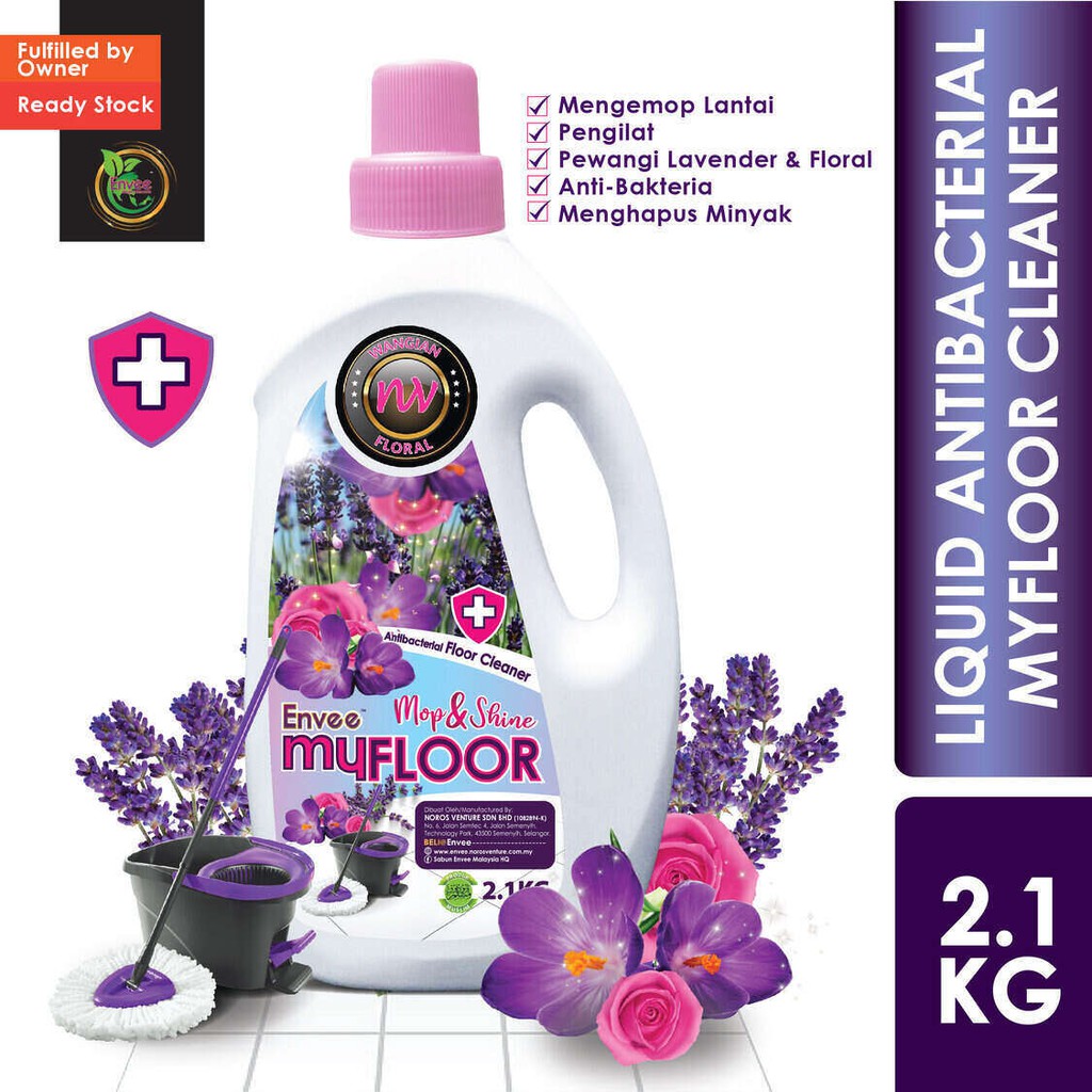 DIRECT HQ ENVEE 🔥 Pewangi Lantai Sabun Pencuci Myfloor Floor Cleaner ...