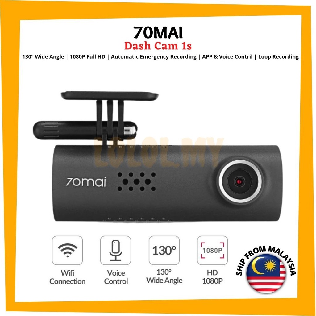 70mai 1S 1080P Car Recorder Dashcam Dashboard 70 MAI Car Cameras WiFi ...
