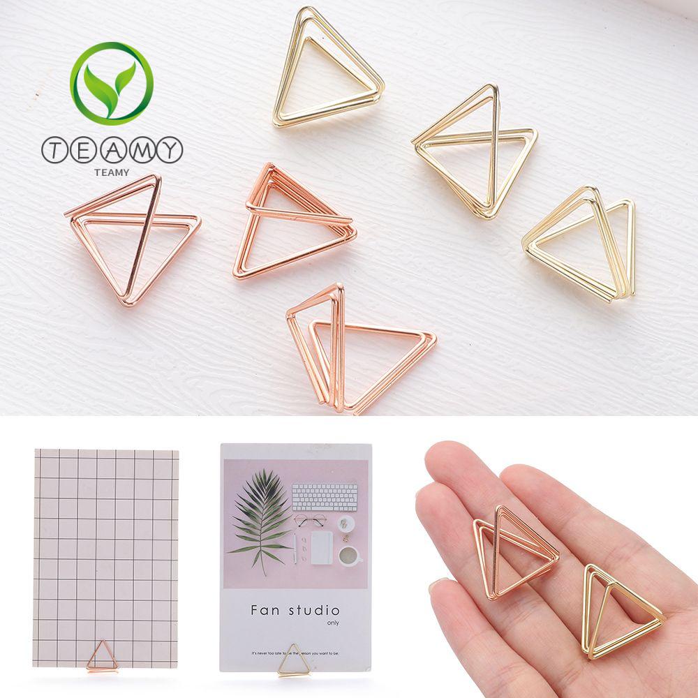 TEAK 1PCS Metal Place Card Romantic Clamps Stand Table Numbers Holder ...