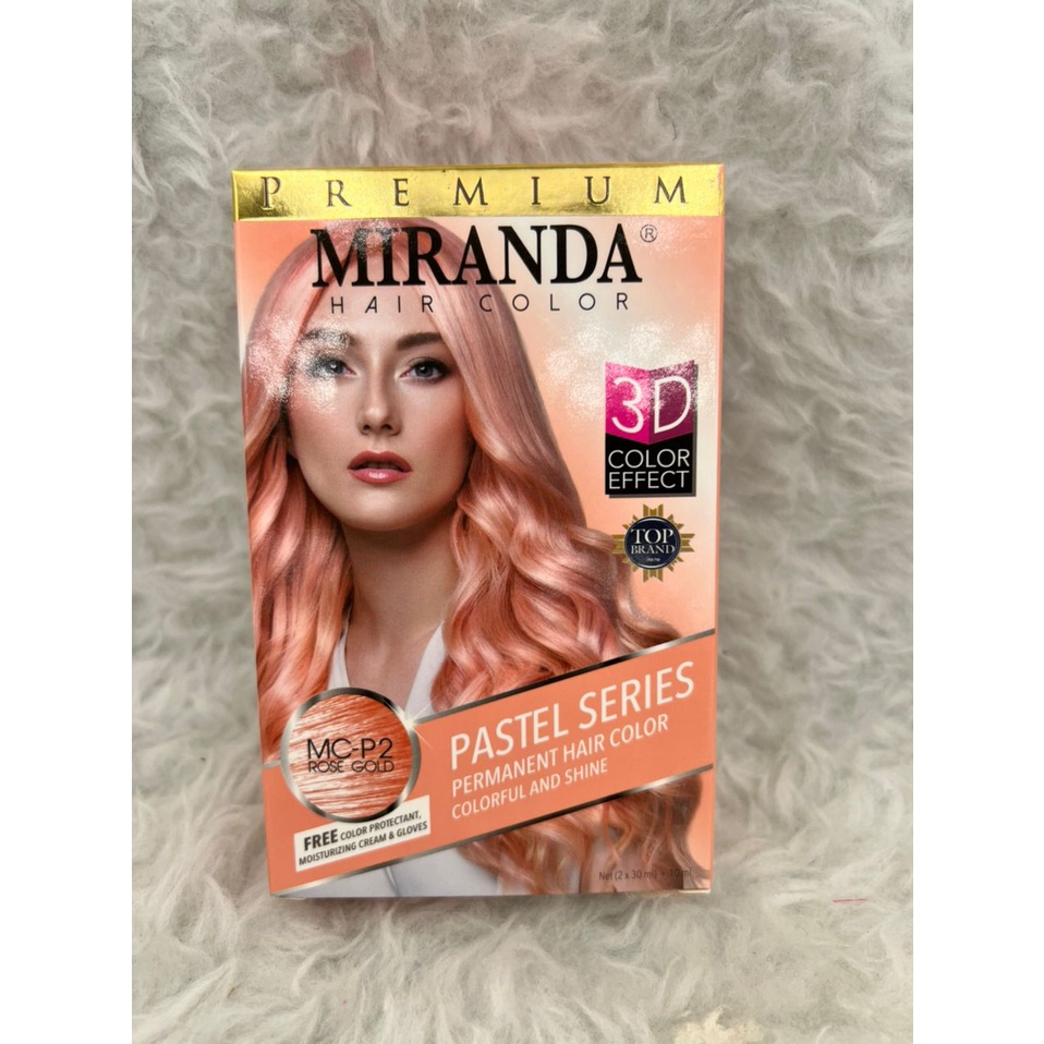 MIRANDA PREMIUM HAIR COLOUR / HAIR COLOUR / HAIR DYE PASTEL SERIES ...