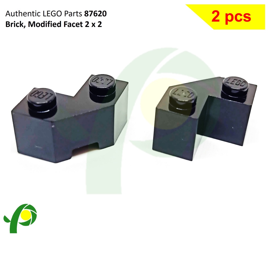LEGO Parts 87620 Brick, Modified Facet 2x2 | Shopee Malaysia