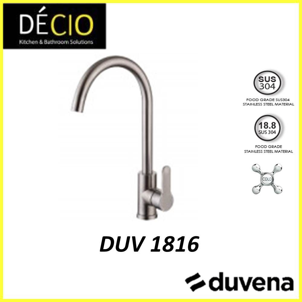 DUVENA DUV1816 STAINLESS STEEL PILLAR SINK TAP | Shopee Malaysia