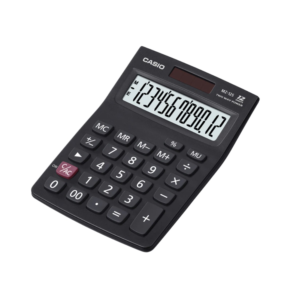 Electronic Calculator MZ-12S 12-Digit | Shopee Malaysia