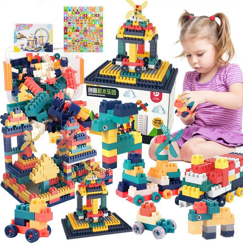 🔥Ready Stock🔥 100pcs/Set Children Large Particle Building Block ...