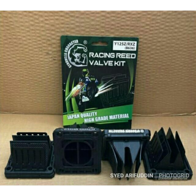 💥🔥RACING🔥💥Yamaha RXZ & Y125z Stronger V Force 4 Reed Valve Kit | Shopee ...