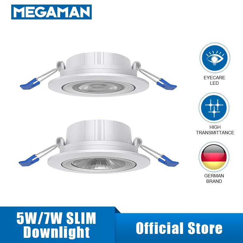 Megaman LED Spot light Downlight Panel Slim Ceiling Energy Saving Home ...