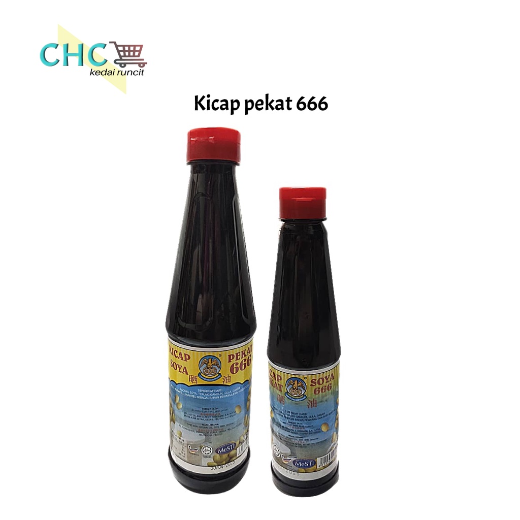 666 Kicap Soya Pekat 340ml/650ml (Cap Helang dan Gelang) | Shopee Malaysia