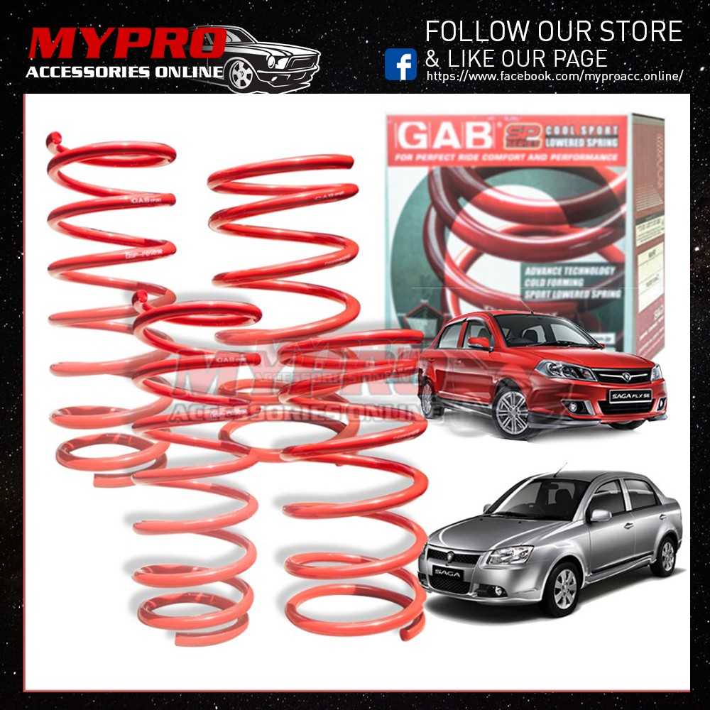 GAB LOWERED SPRING SPORT SPRING SP SERIES PROTON SAGA BLM / FLX ...