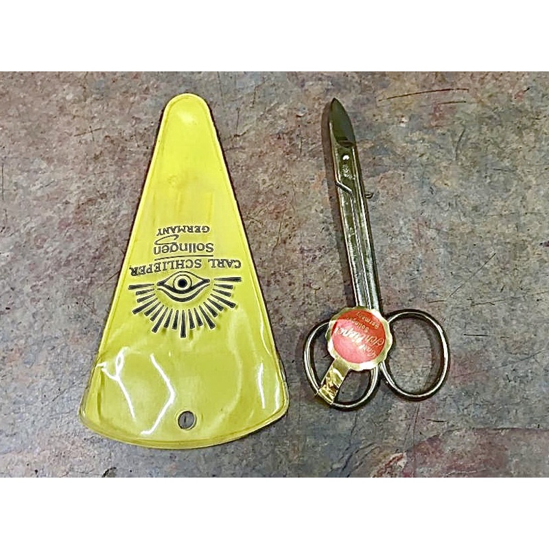 Authentic Eye Brand Carl Schlieper 4.5” Jewellery Scissors Cap Mata ...