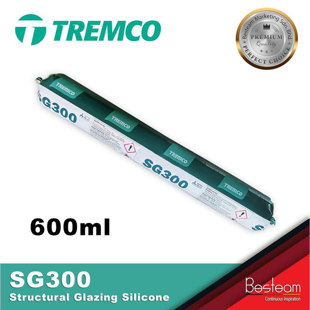TREMCO SG300 Structural Glazing Silicone (Black 600ml Sausage) | Shopee ...