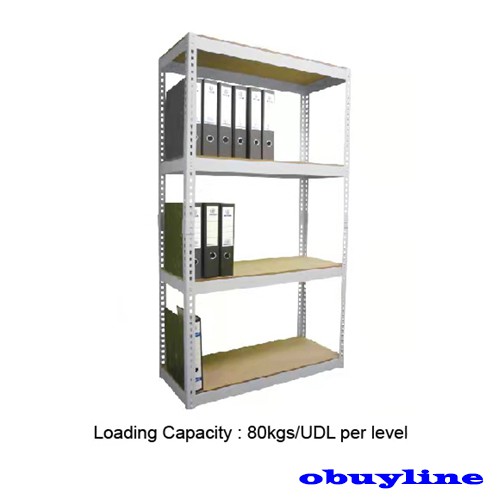 Light Grey DIY Boltless Rack Home Store Warehouse / DIY RACK BESI ...