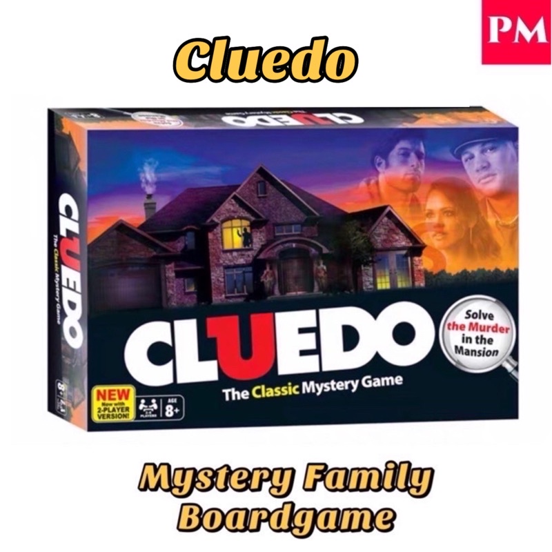 Cluedo The Classic Mystery Game - Family & Friends Boardgame - Mainan ...