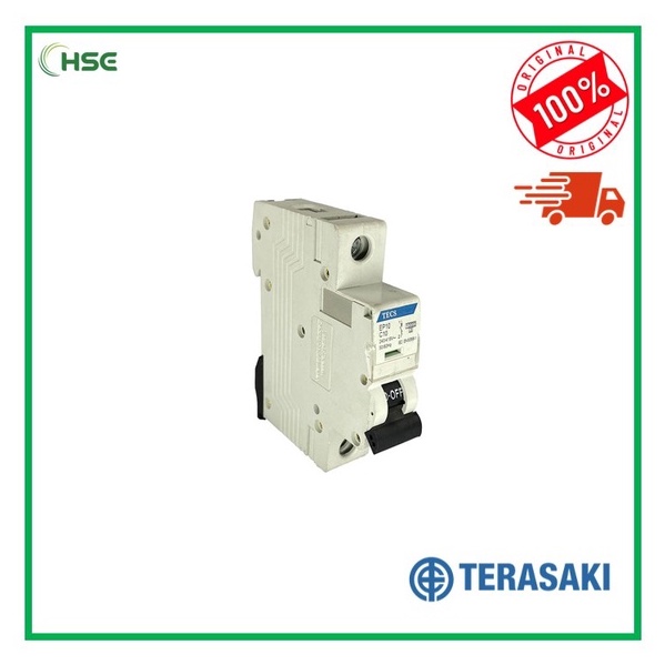 TERASAKI EP Series MCB C Curve 10kA 1P/2P/3P 6A 10A 16A 20A 32A - HSE | Shopee Malaysia