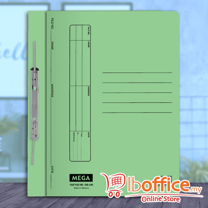 Manila Flat File - Mega 350UK - Green | Shopee Malaysia