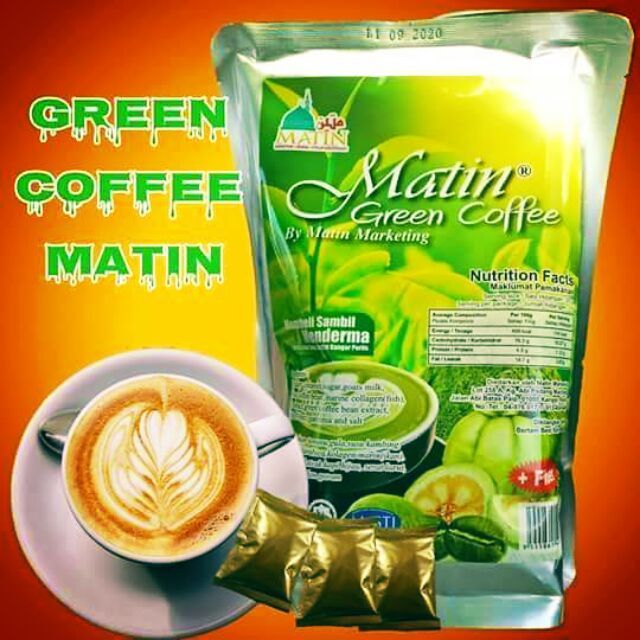 Jom kurus bersama Kopi Hijau Kurus MATIN | Shopee Malaysia