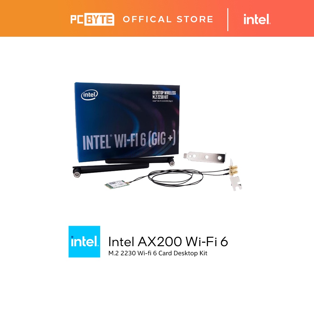 Intel AX200 Gig+ Wi-Fi 6 Desktop Kit M.2 Wi-Fi Card | Shopee Malaysia