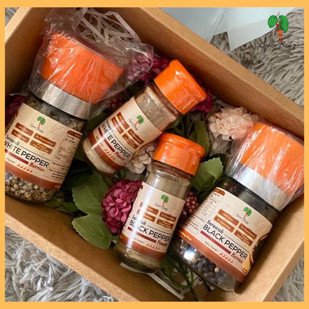 【Premium Taste Gift Box】100% Pure Sarawak Pepper | 100% Lada Sarawak ...