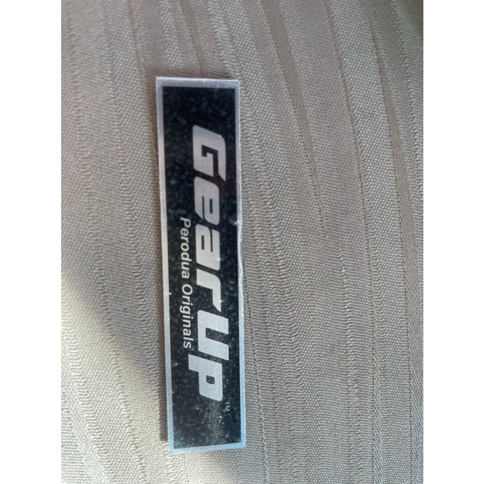 PERODUA GEAR UP LOGO | Shopee Malaysia